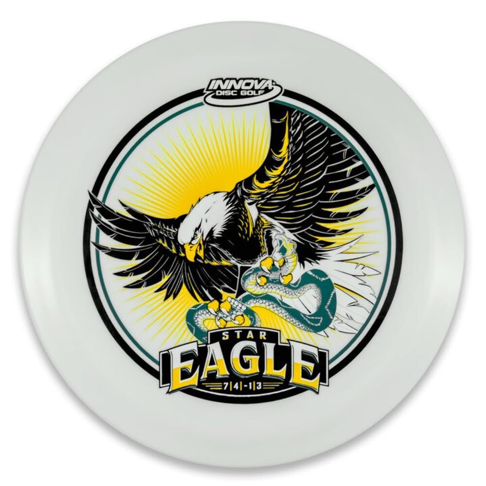 Innova Eagle (Star) INNfuse Design Fairway Driver Golf Disc, Pick Weight/Color [Stamp & Exact Color May Vary] Purple 160-166 Grams
