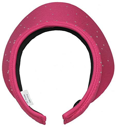 Glove It Bling Visor, Ladies Visor Hat, Sun Visor for Women, Golf Visor, Visor for Running, Tennis, Beach, Pink Bling Slide ON Visor