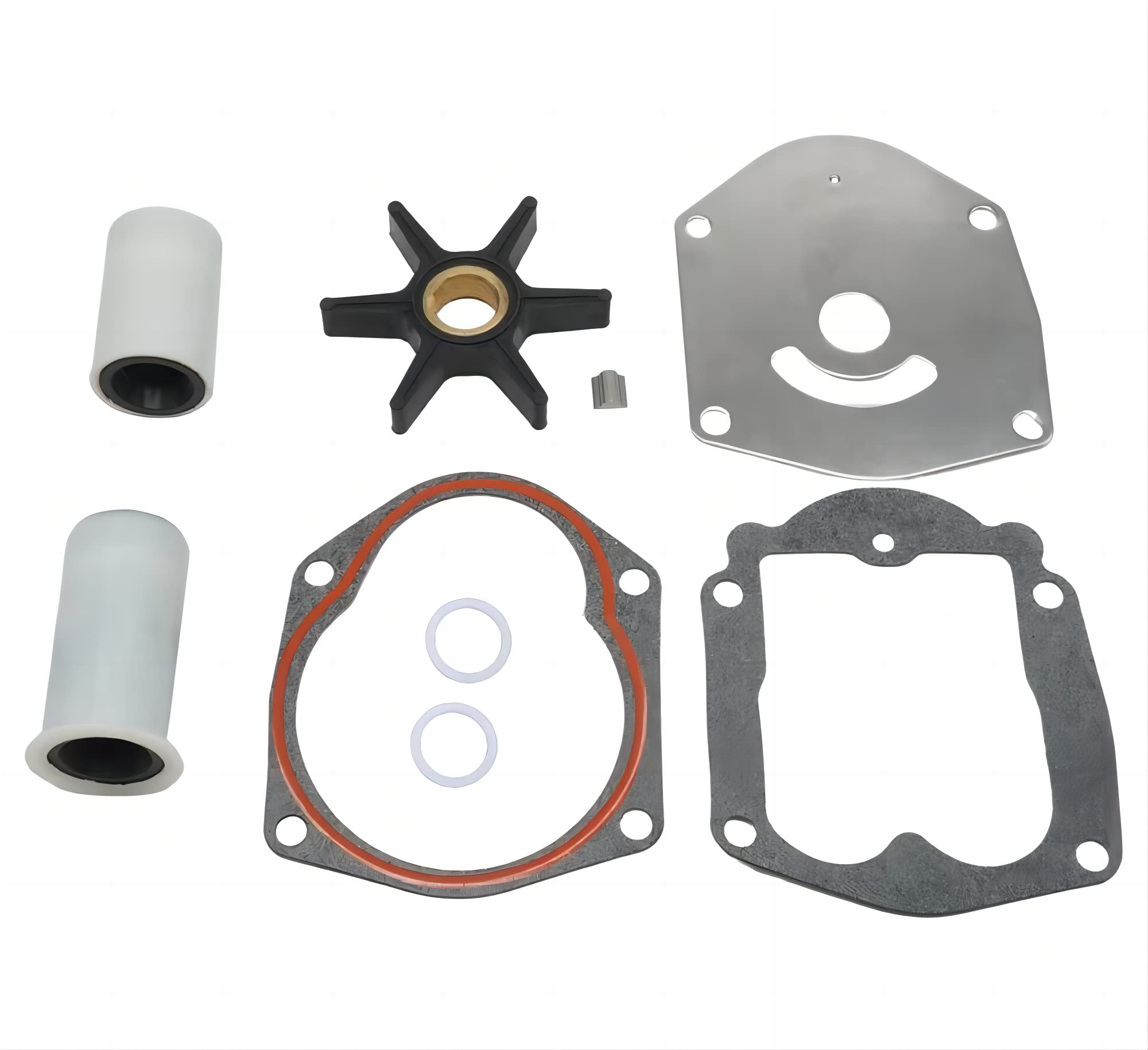 GHmarine 821354A2 Water Pump Impeller Kit for Mercury Mariner Force 30HP 40HP 45HP 50HP Outboard Engine 4-Stroke 1998-Up 821354A1