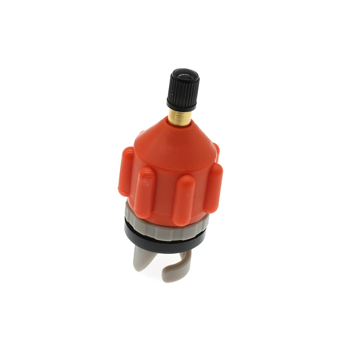 HAJXZH Inflatable Boat Air Pump Adapter Standard Valve Air Adapter Conventional SUP Air Converter Orange