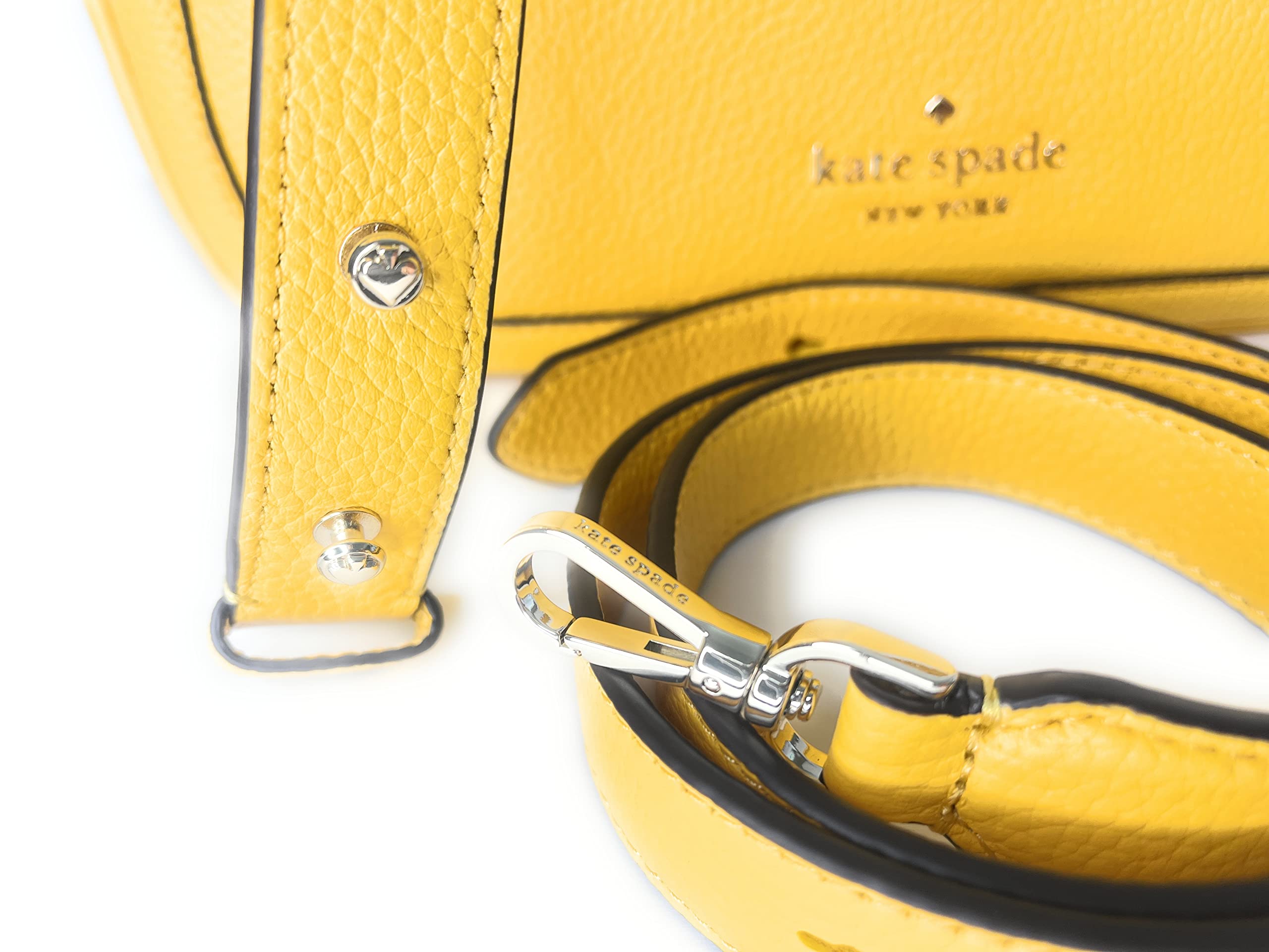 Kate Spade Crossbody K6047 Pebbled Leather Cut Mango 800 TOU