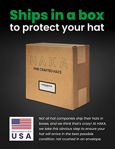 HAKA PNW Hat β Pacific Northwest Trucker Mesh Snapback Baseball Cap (Black)