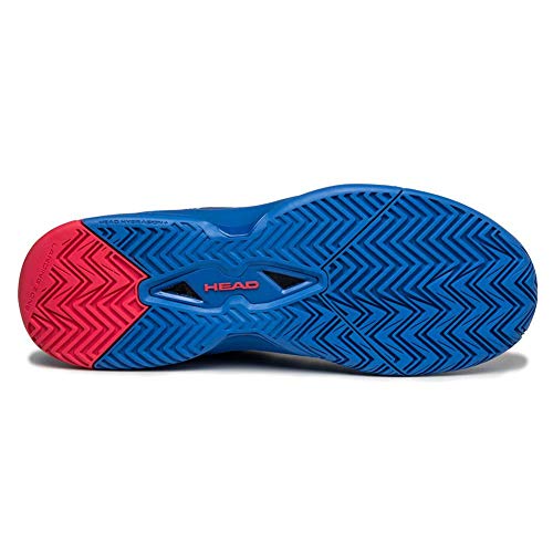 HEAD Revolt Pro 3.5 Tennis Court Shoes for Men-Aranthracite/Royal Blue, 10.5