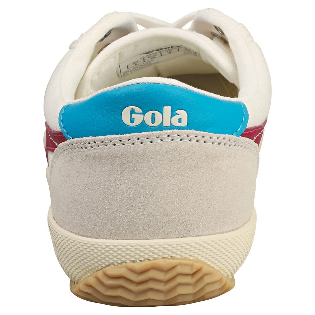 Gola Women's Low-Top Sneaker, Off White Fuchsia Lagoon, 8