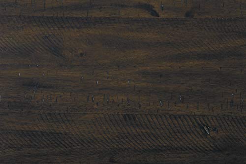 Signature Design by Ashley Rokane Rustic Farmhouse Dining Room Extension Table, Seats up to 8, Brown