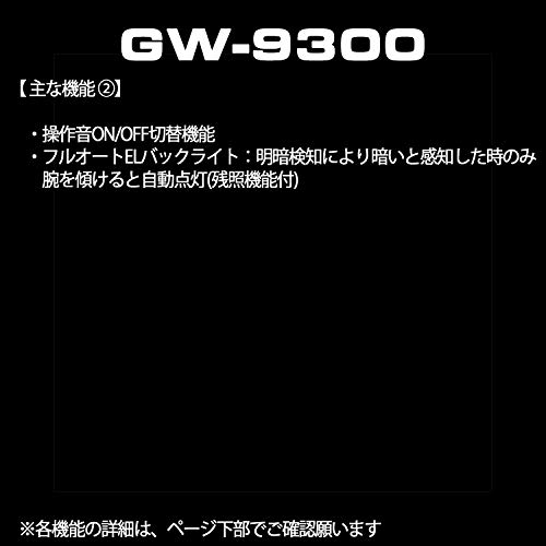 G-Shock Casio Men's MUDMAN Tough Solar Digital Thermo Sensors Watch G-9300-1ER with Resin Strap, Blue/Green, Strap