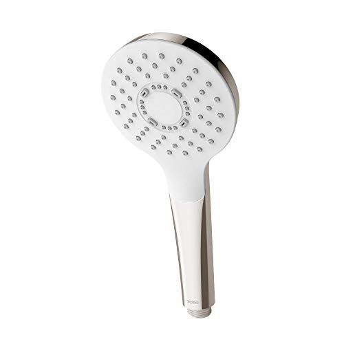 TOTO TBW01009U4#PN G Series Round Single Spray 4 Inch 1.75 Gpm Handshower with Comfort Wave Technology, Polished Nickel Showerheads