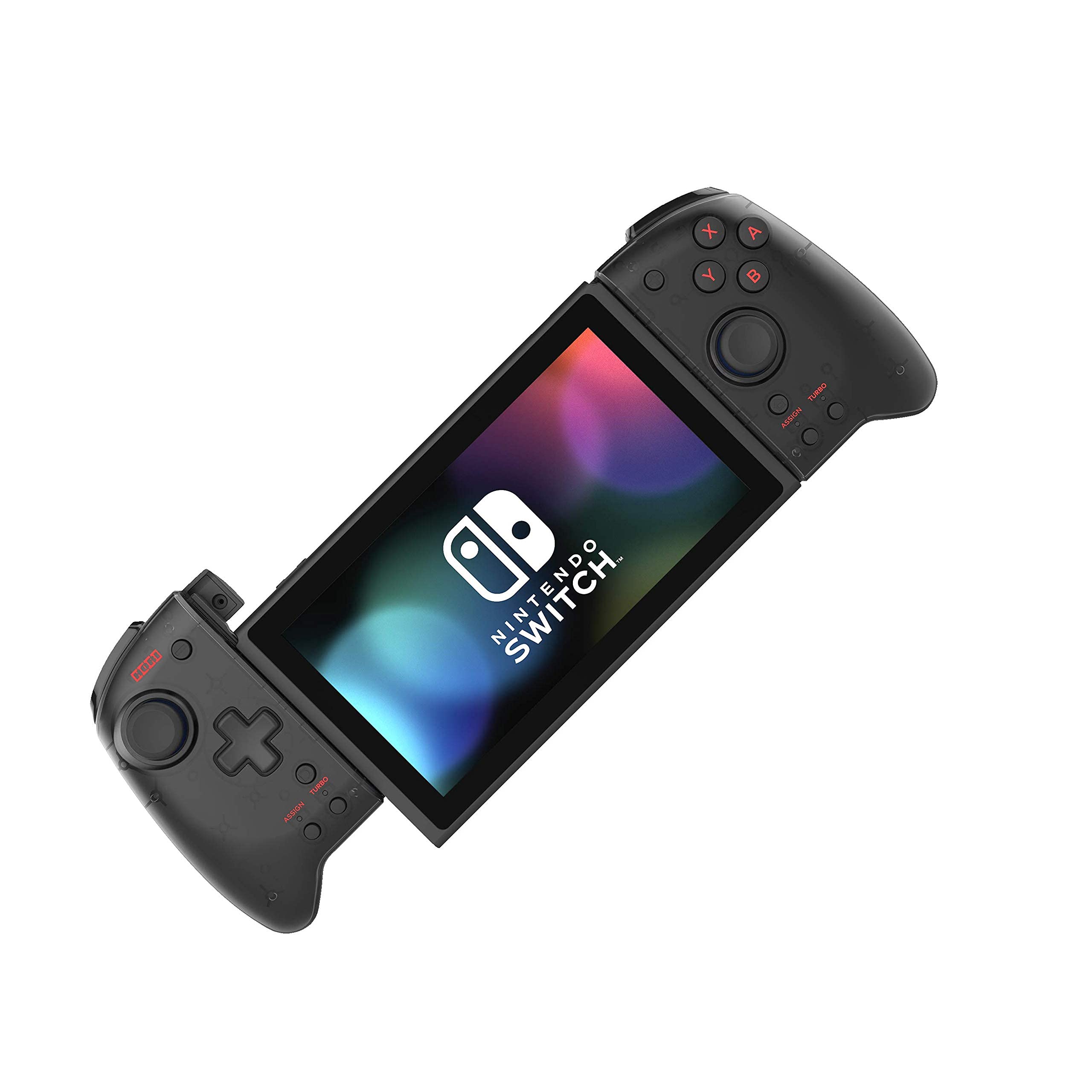 Hori Nintendo Switch Split Pad Pro (Black) Ergonomic Controller for Handheld Mode - Officially Licensed By Nintendo - Nintendo Switch (Renewed)