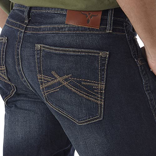 Wrangler mens 20x Slim Fit Straight Leg Jeans, Denver, 28W x 34L US