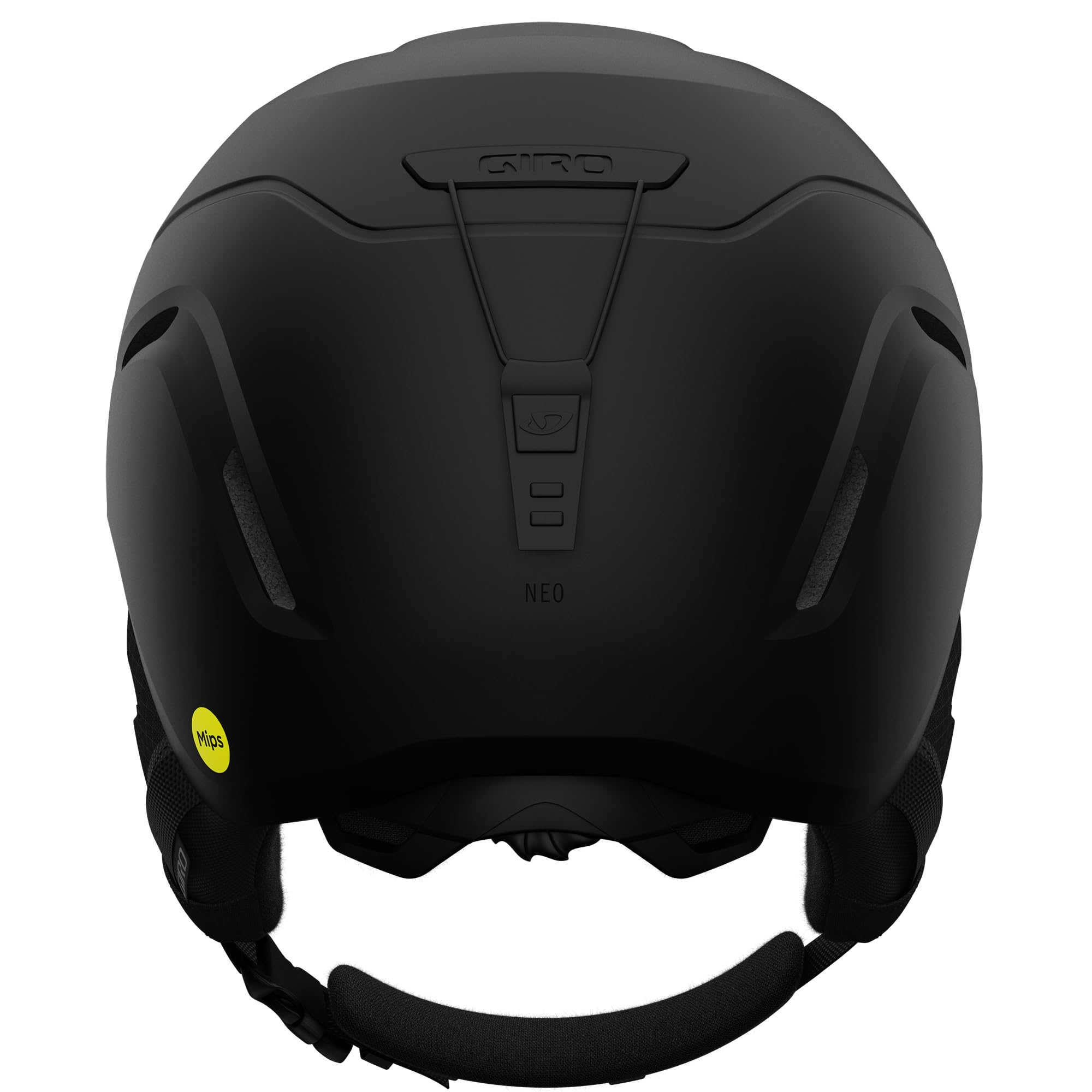 Giro Neo MIPS Asian Fit Ski Helmet - Snowboard Helmet for Men, Women & Youth - Matte Black - Size M (55.5-59cm)