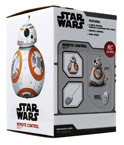 Star Wars - Remote Control BB-8 Droid - 2 Speed - 6 Inch