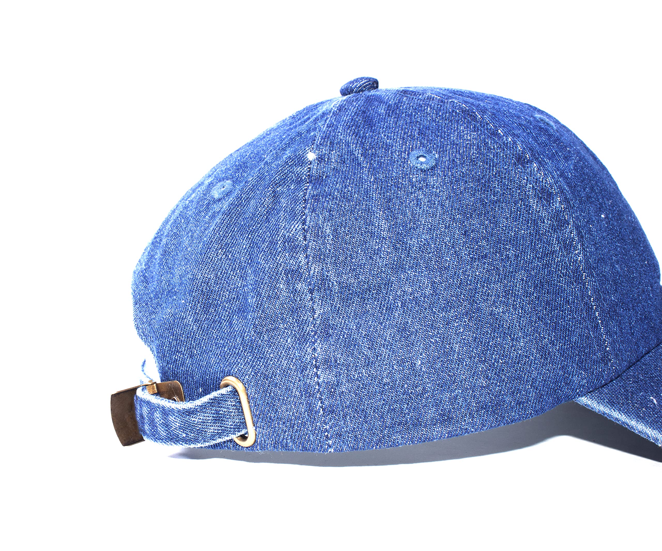 Jean Soft Comfort Casual Everyday Baseball Cap Women Surf Hat for Men Vintage Everyday Wear Low Crown Hat.(Navy)