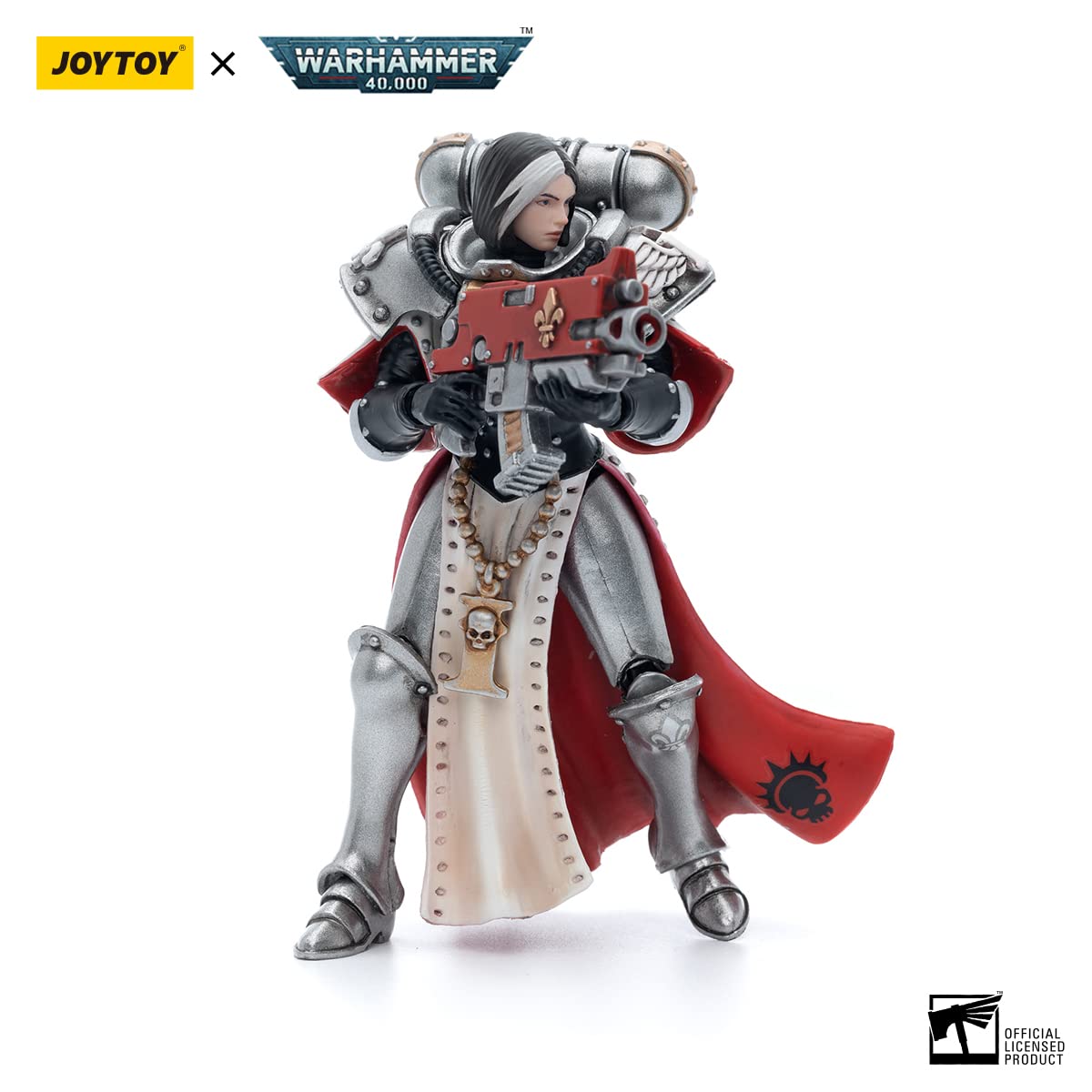 HiPlay JoyToy Warhammer 40K: Adepta Sororitas Argent Sister Vitas 1:18 Scale Figure