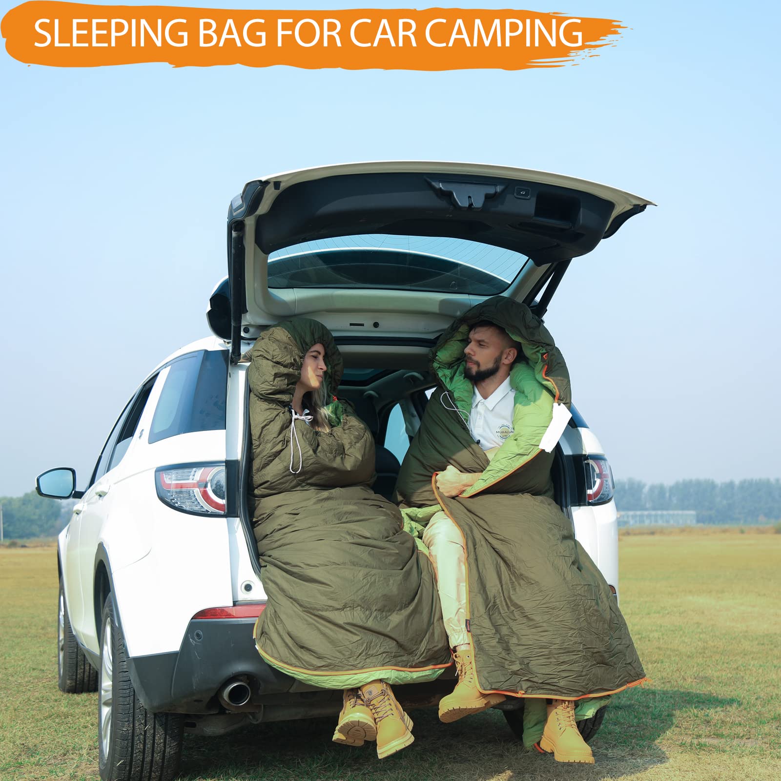 KingCamp Camping Sleeping Bag for Adults, Made from 100% Recycled Material 20 Degree 700+ Fill Power Down Sleeping Bags, Lightweight Backpacking Sleeping Bag for Hiking & Outdoor with Compression Sack
