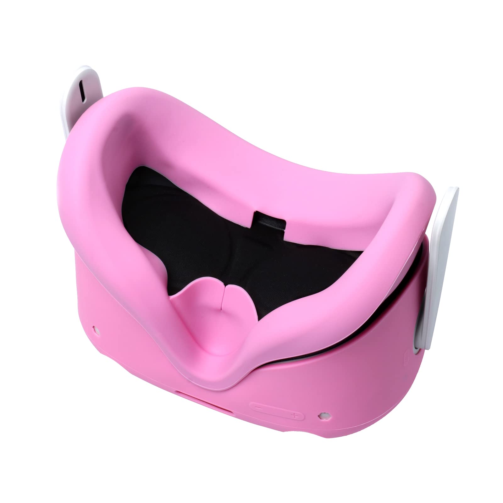 HUAYUWA Adjustable Headband with Head Cushion Compatible for Oculus Quest 2 VR Accessories, Replacement for Elite Strap Comfortable Protective Head Strap Reduce Pressure, Pink 2