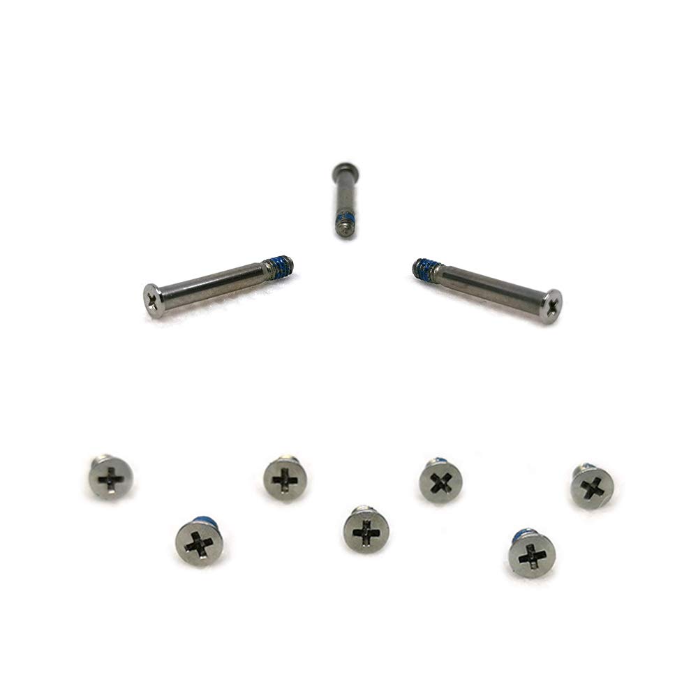 GODSHARK Bottom Case Screws 10 pcs Replacement for MacBook Pro 13" A1278, 15" A1286, 17" A1297 (2009-2012)