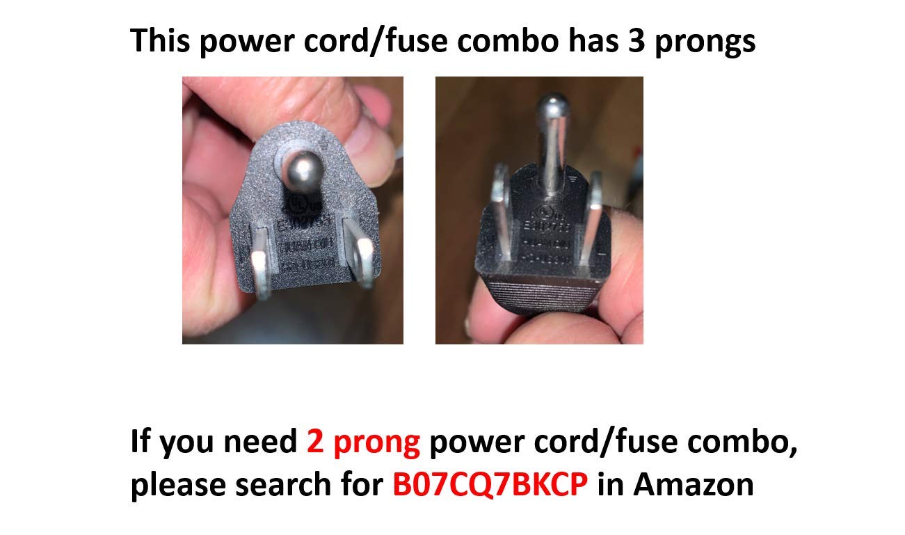 GJS Gourmet 3 Prong power cord fuse combo works with Instant Pot DUO 80, DUO Plus 80, EVO Plus 6, EVO Plus 80, Nova 80, Nova 100, DUO CRISP AF 8, Ultra 80". This is not created or sold by Instant Pot