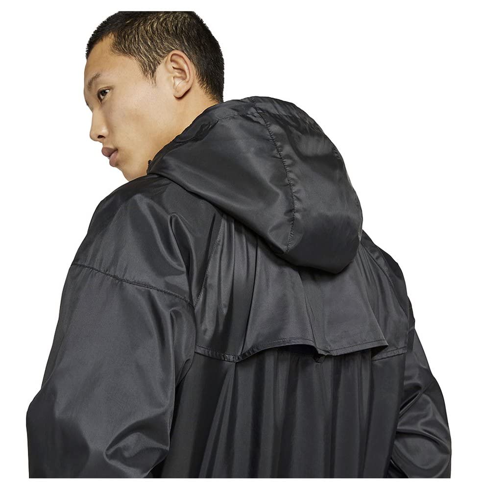 Jordan Mashup Jumpman Classics Windrunner Mens Active Hoodies Size Xl, Color: Wild Fearless Black/White-Black