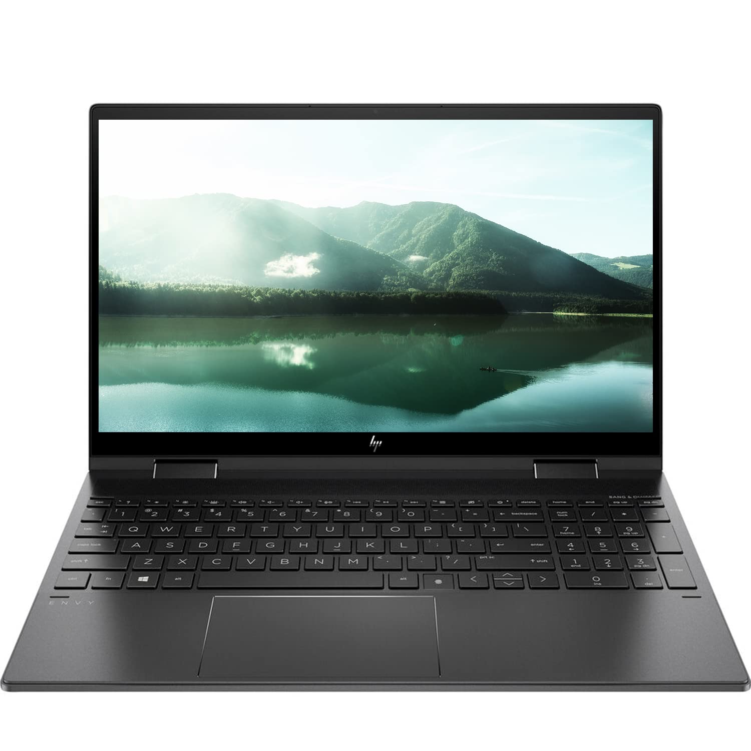 HP Envy x360 2-in-1 Laptop, 15.6" Full HD Touchscreen, AMD Ryzen 7 5700U Processor, 32GB RAM, 2TB SSD, Webcam, FP Reader, Backlit Keyboard, HDMI, Wi-Fi 6, Win 11 Home, Stylus Pen Included (Renewed)