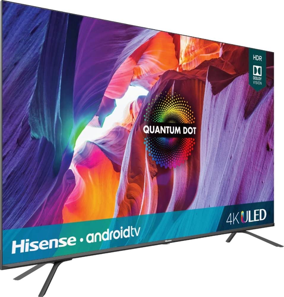 Hisense 50H8G 50 Class- H8G Quantum 4K ULED Android Smart TV (Renewed)