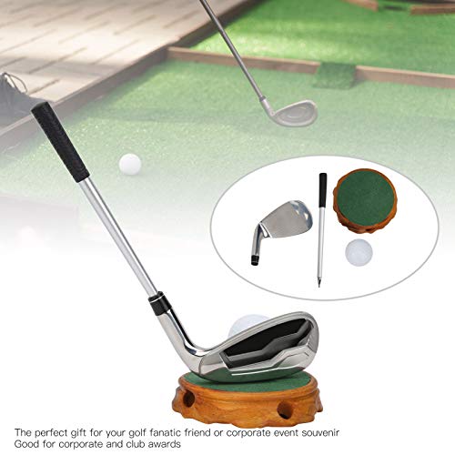 Golf Set Golf Putter Pen Ornaments, Used as Excellent Office Stationery and Tabletop Beautiful Decoration