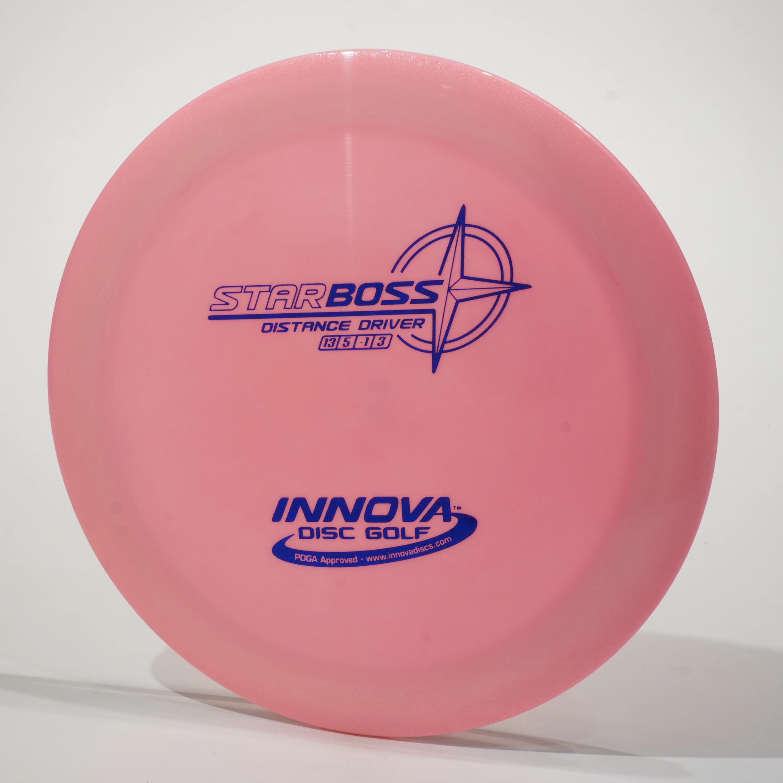 Innova Boss (Star) Driver Golf Disc, Pick Weight/Color [Stamp & Exact Color May Vary] Pink 173-175 Grams