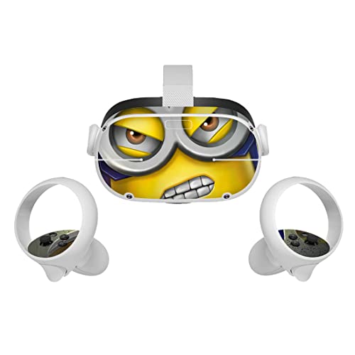 Hounyoln Stickers Skin for Oculus Quest 2-VR Headsets and Controllers Sticker Protective Decal Accessories (Style C)