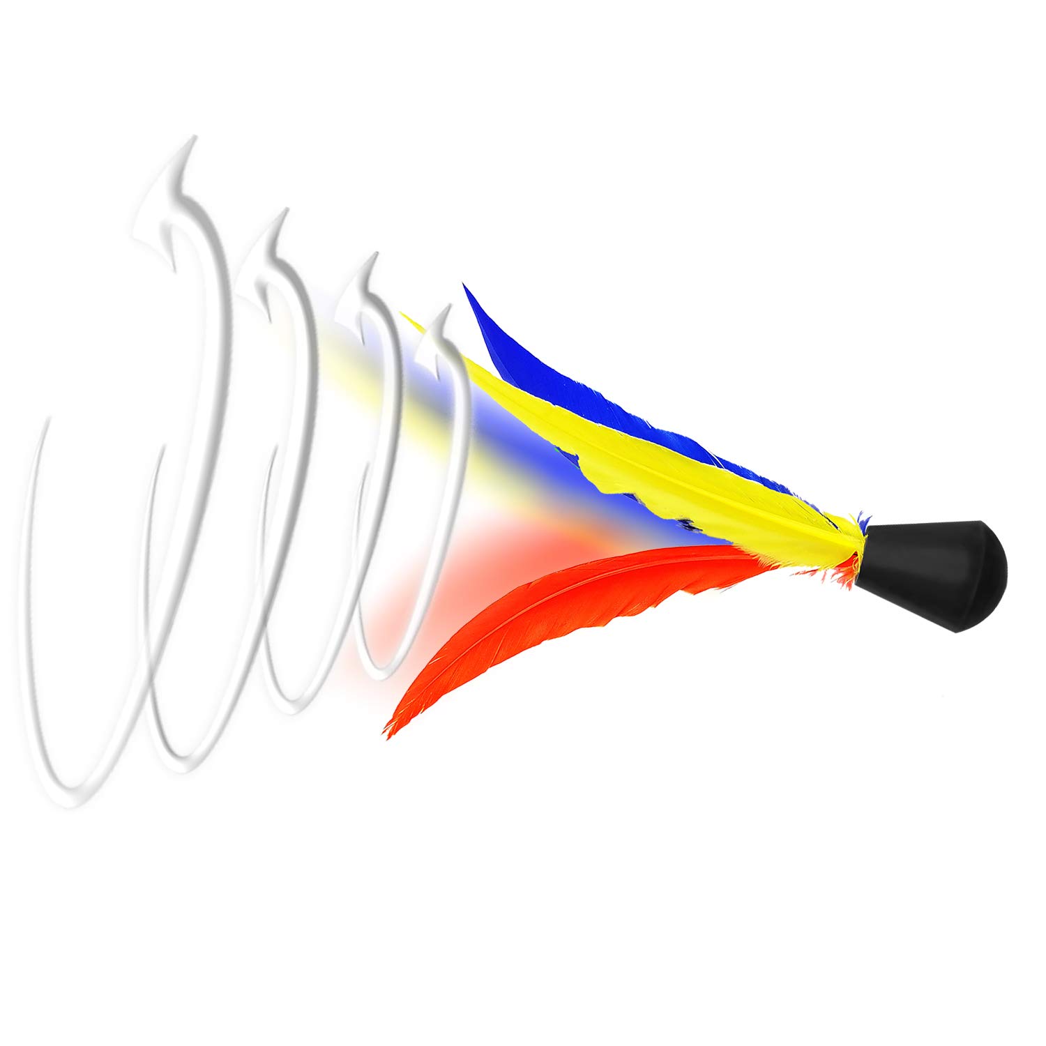 Funsparks Jazzminton Wind Birdies or Shuttlecocks - Played Outdoors at The Beach, Lawn or Tailgating for Windy Conditions or Advanced Players