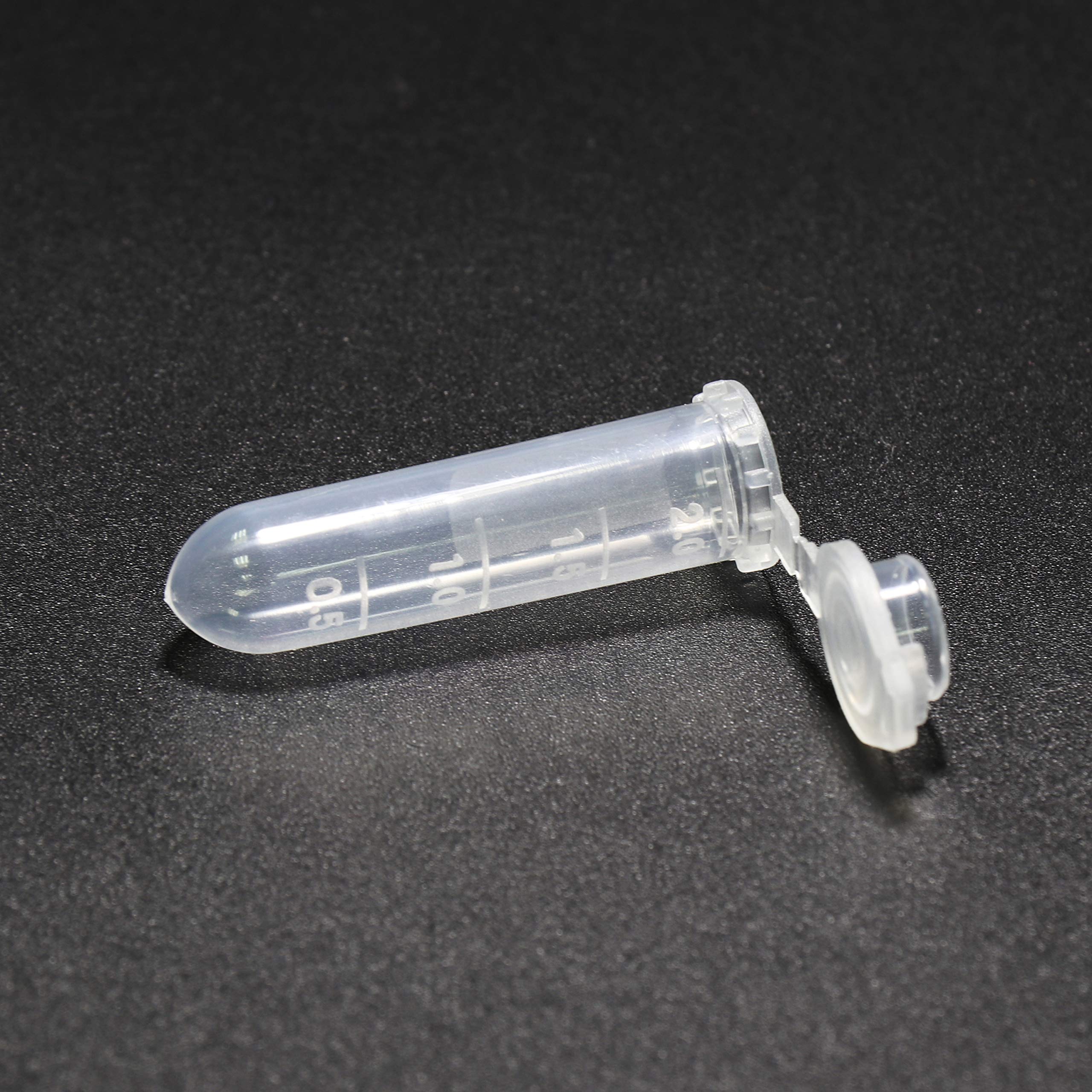ULAB Scientific Autoclavable Microcentrifuge Tubes 2ml with Hinged Lid, Falcon Tube, Frosted Writing Area, Polypropylene Graduated, Pack of 500, UCT1004
