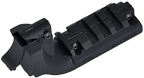 GOTICAL Beretta M9 Mount Picatinny Rail Mount for Hunting Shooting | Beretta M9 Mount Rail Adapter Strong Grips Durable Items (Black)
