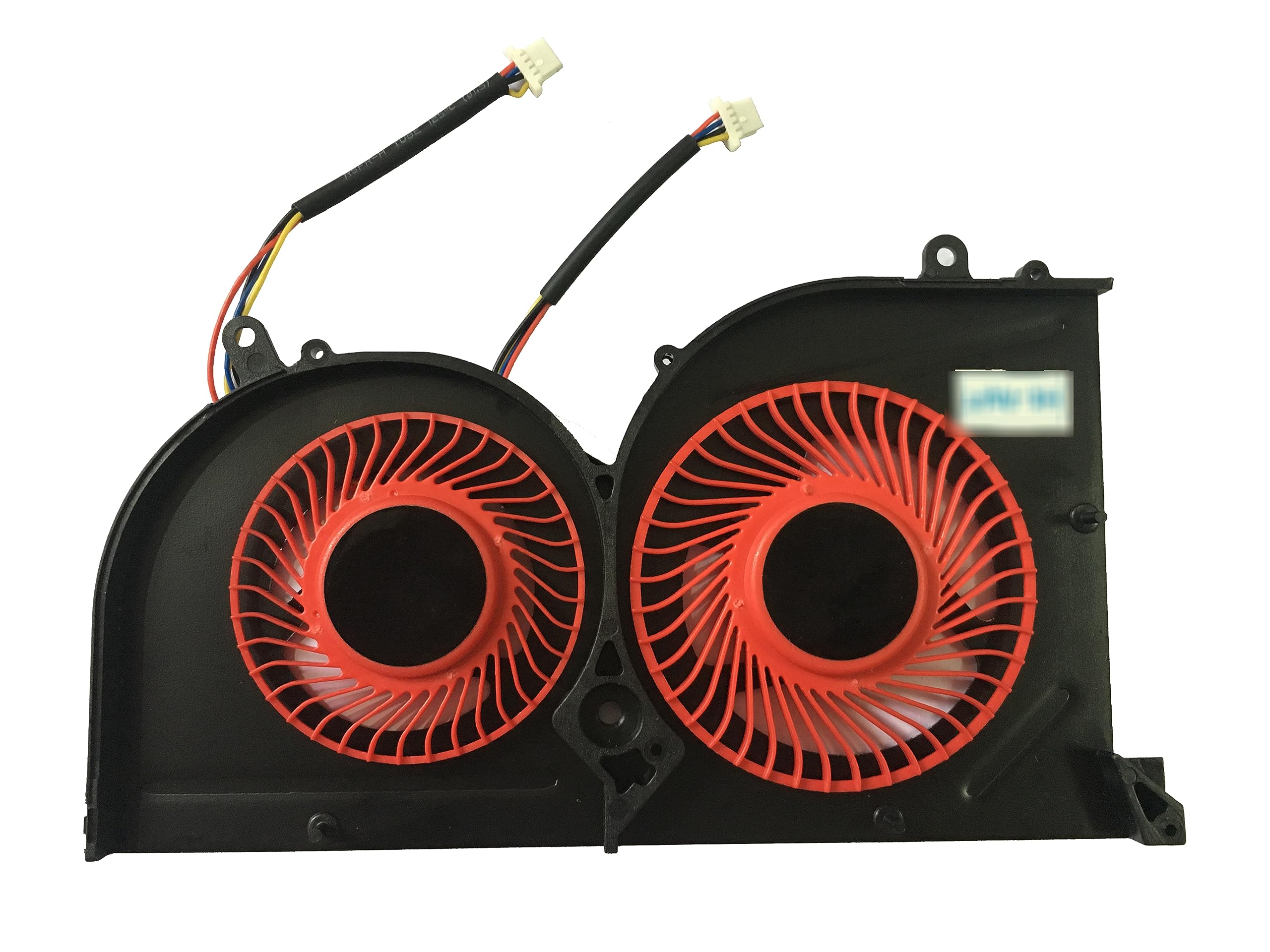 HK-part Fan Replacement for MSI GS63VR Series GS63VR 6RF GS63VR 7RF GS63VR Stealth Pro MS-16K2 MS-17B1 BS5005HS-U2L1 Gpu Cooling Fan 4-Pin DC 5V