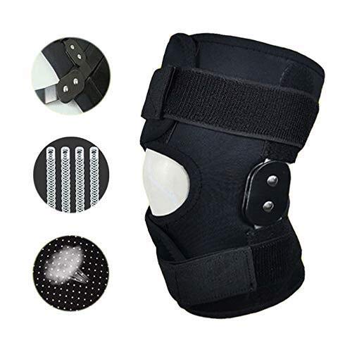 Knee Brace Adjustable Breathable Support Knee Pad Brace, Orthopedic Stabilizer Support, Joint Orthosis Ligament Injury Splint Sport Knee Pads