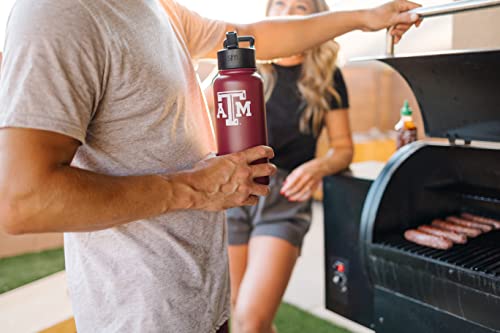 Simple Modern Officially Licensed Collegiate Penn State Nittany Lions Water Bottle with Straw Lid | Vacuum Insulated Stainless Steel 32oz Thermos | Summit Collection | The Pennsylvania State U