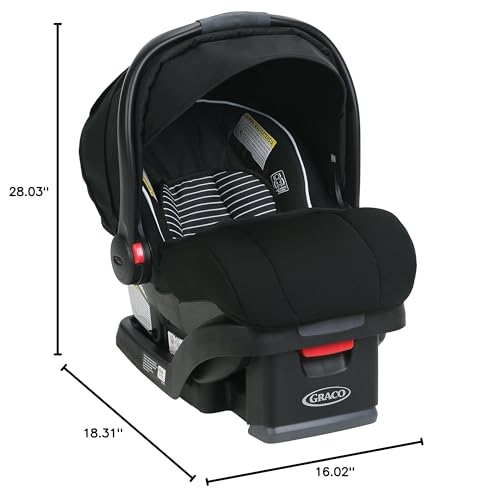 Graco SnugRide SnugLock 35 XT Infant Car Seat, Studio
