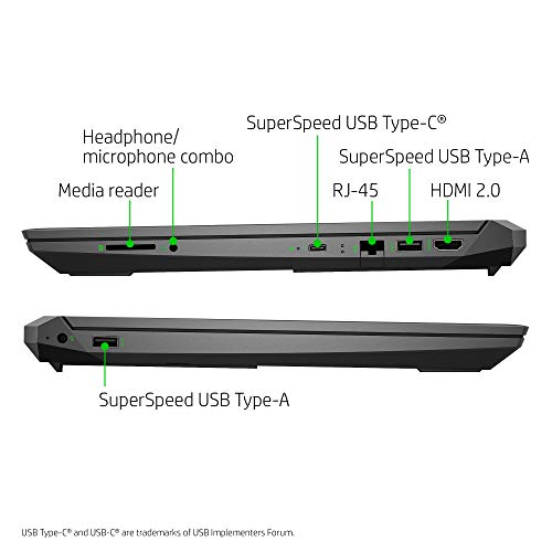 HP Pavilion Gaming 15 Laptop, NVIDIA GeForce GTX 1650, AMD Ryzen 5 4600H, 8GB DDR4 RAM, 512 GB PCIe NVMe SSD, 15.6" Full HD, Windows 10 Home, Backlit Keyboard (15-ec1010nr, 2020 Model)