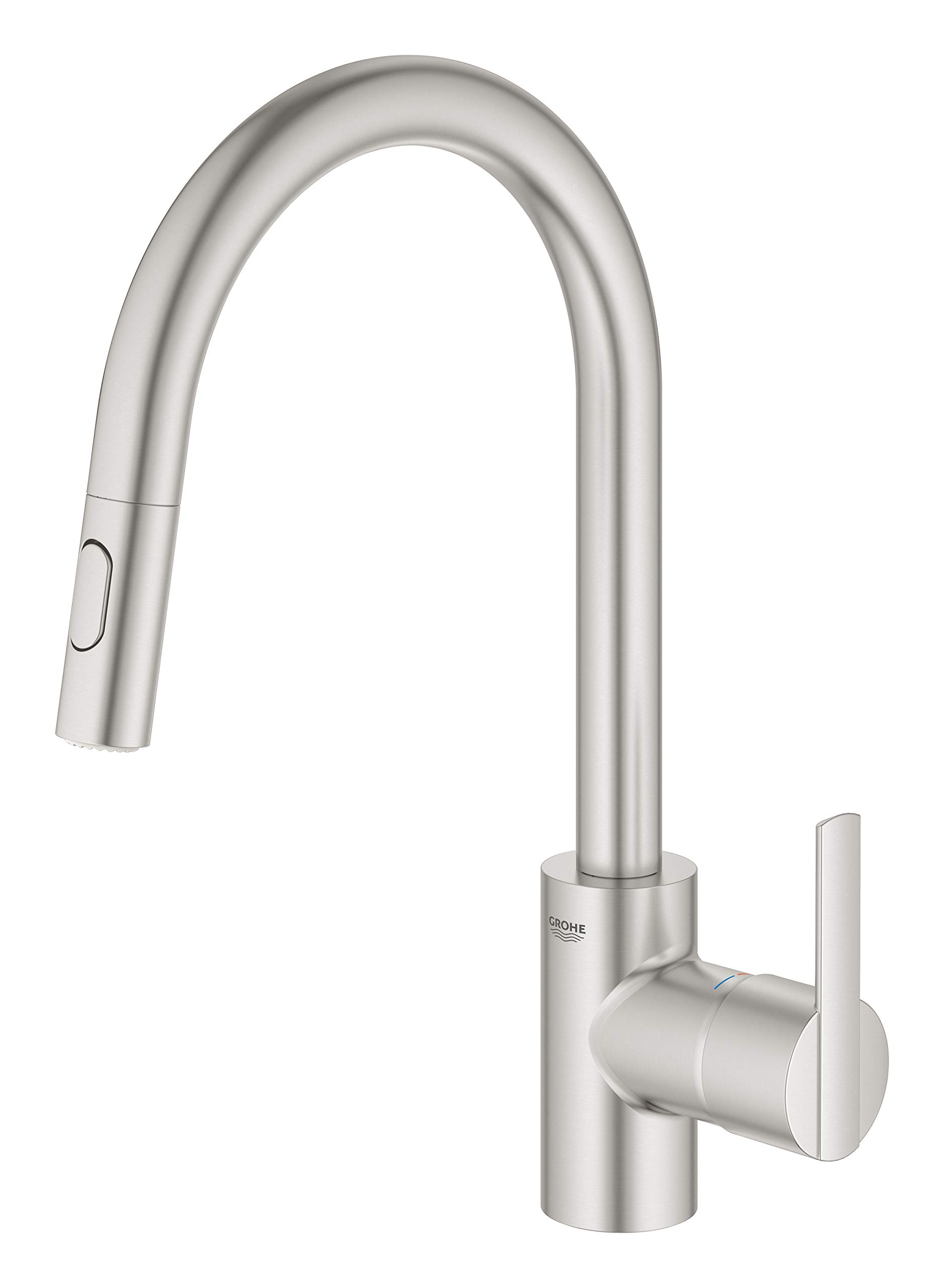 GROHE 31486DC1 Supersteel Sink Mixer Tap