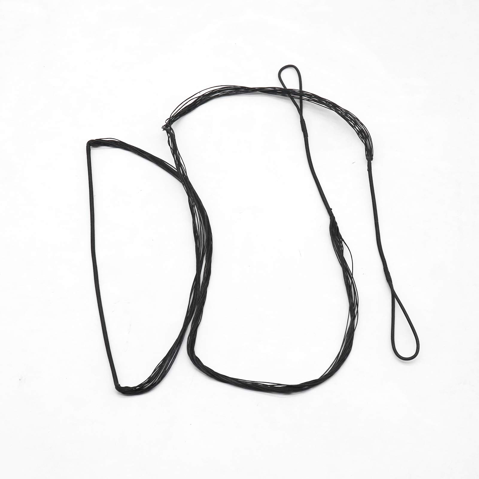 HANSPY Handmade Replacement String Archery Bowstring for Traditional Recurve Bow Longbow Horsebow 16 Strands All Length Sizes from 44"-68" (AMO 68" (Actual 64"))