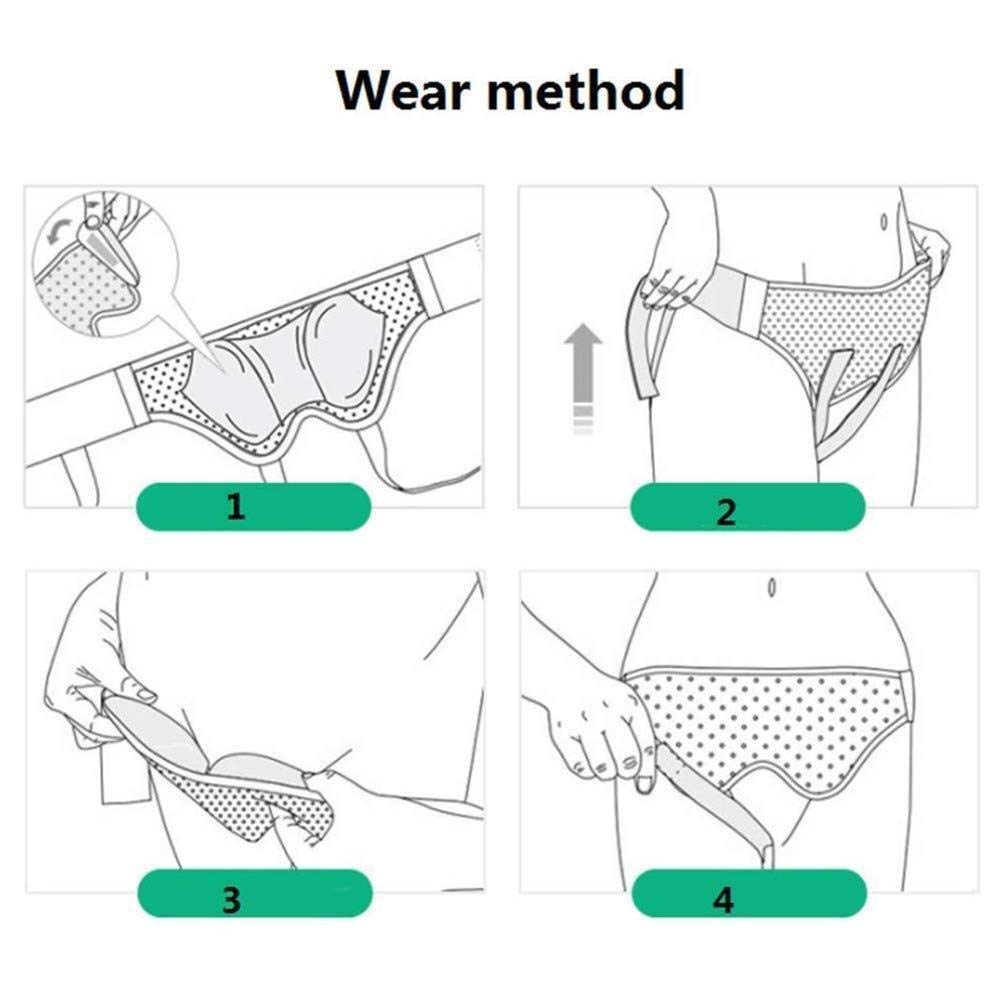 GHzzY Hernia Belt for Surgery & Injury Recovery - Hernia Support Truss for Single/Double Inguinal or Sports Hernia with 4 Compression Pads(2 Pack),Adult