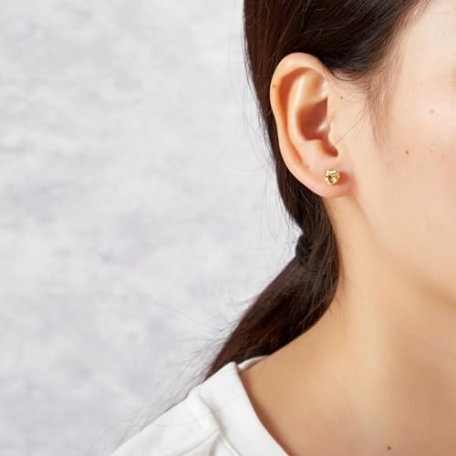 Gold Plated Love Knot Earrings
