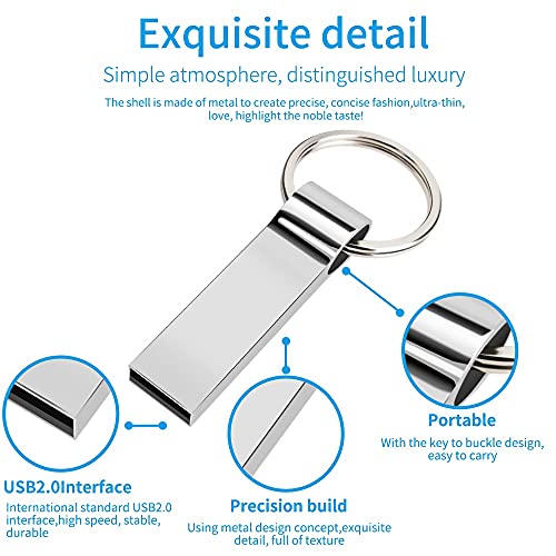 n/a 128GB Pen Drive 64GB Mini USB Flash Drives 32GB 16GB Silver USB Stick 8GB Flash Disk ( Color : Black , Size : 4GB )