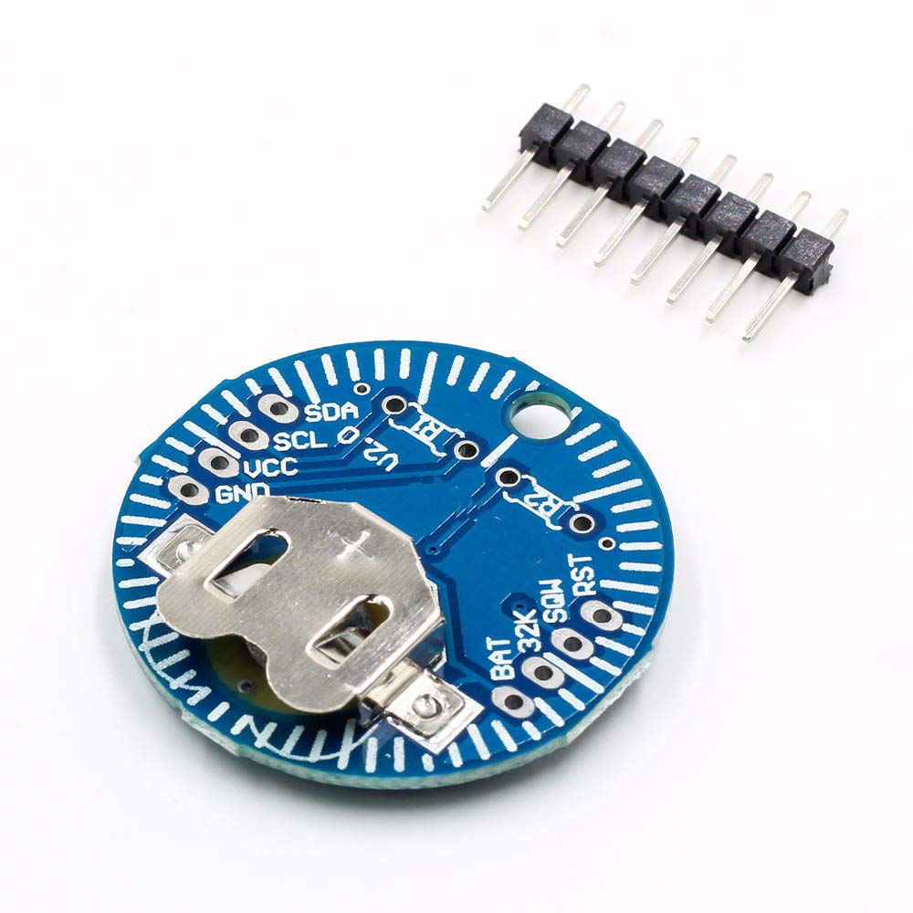 HiLetgo 2pcs DS3231 DS3231SN RTC Module Real Time Clock Memory Module V2.0 I2C with PinHeader