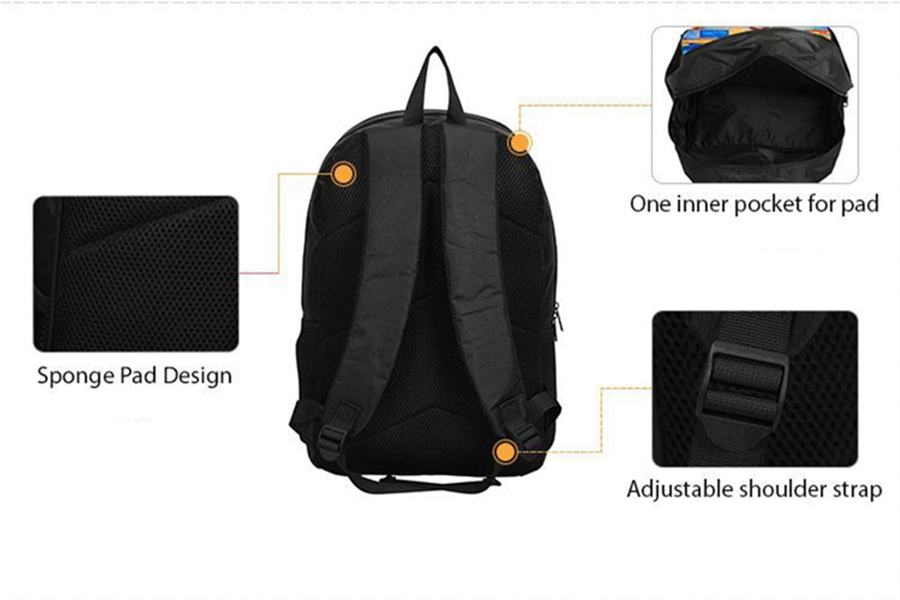 Student Soccer Star Bookbag,Teen Neymar Jr Graphic Daypack,PSG Casual Knapsack for Youth