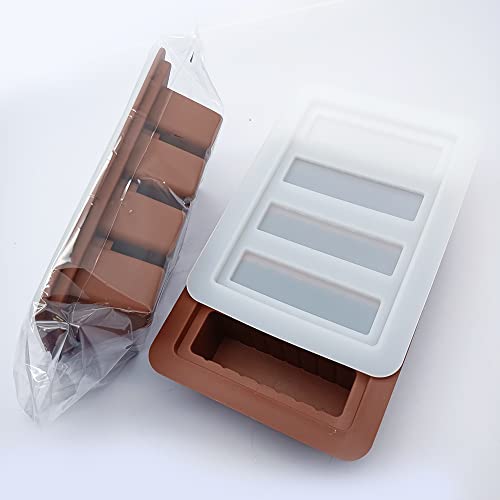 Silicone butter mold,Large Trays Butter Mold Set of 1 , BPA free premium silicone tray with lid (green)
