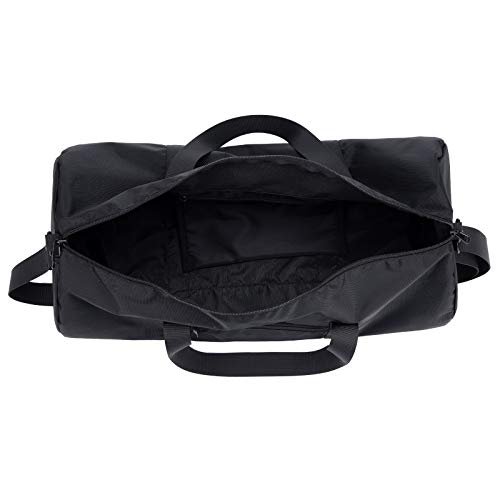 Vorspack Duffel Bag 28 Inches Foldable Lightweight Gym Bag with Inner Pocket for Travel Sports - Black
