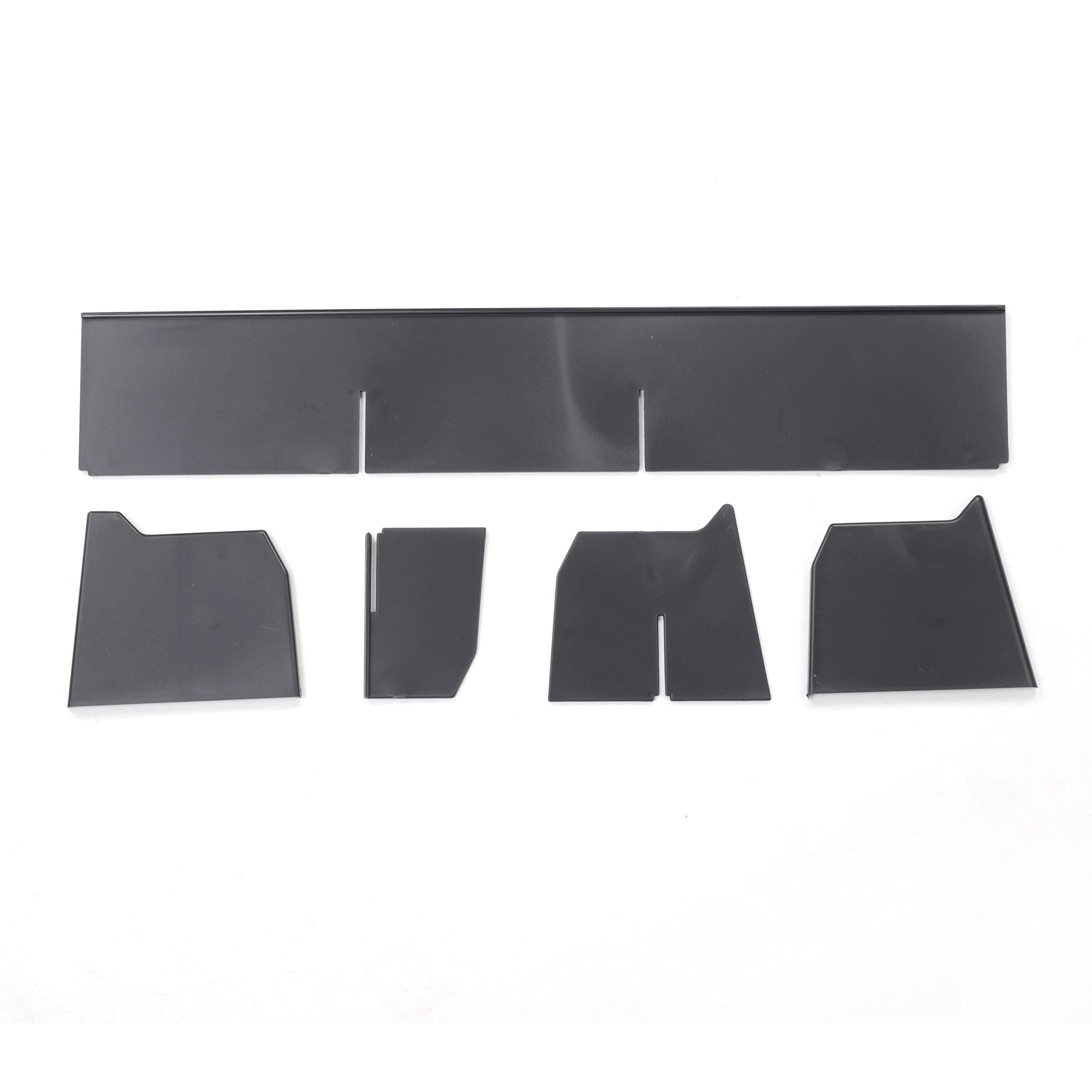 Glove Box Organizer for 2021 Ford F150 - Glove Box (Lower) Tray Insert Glove Box Dividers ABS Black Materials Compartment Tray