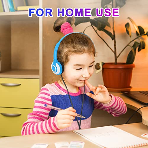 Yunsailing 30 Pack Bulk Headphones Classroom Headphones for Kids School Headphones Headsets Individually Wrapped Adjustable Student Earphone Earbuds for Classroom Kids Adults, 6 Colors