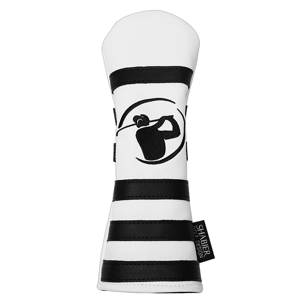 Golf Club Head Cover PU Leather Driver FW Fairway Wood Hybird Covers (4pcs)