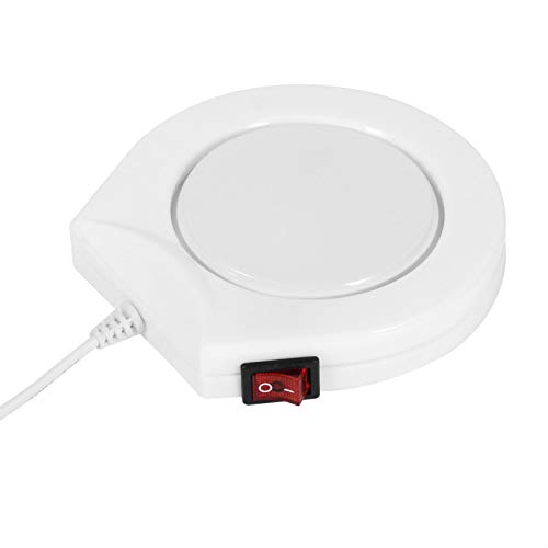Keep Temperature 50℃ Mug Pad, 110V Mug Warmer, Coffee Heater Pad Portable Cup Warmer, for Home Office