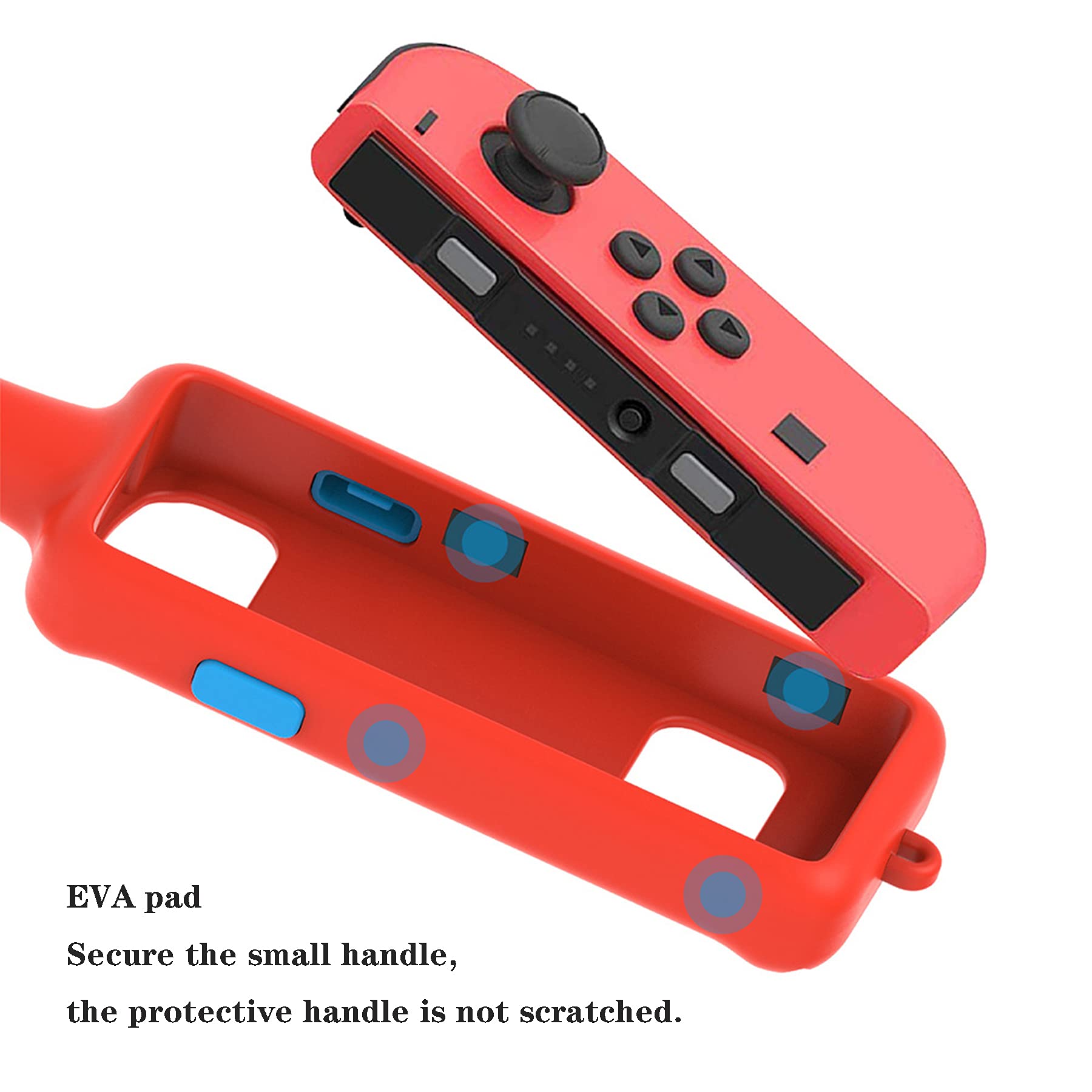Golf Clubs for Mario Golf Rushing Somatosensory Game Grip Golf Switch NS Somatosensory Cue with Left and Right Handle For N-Switch Joypad Handle Grip Game Accessories