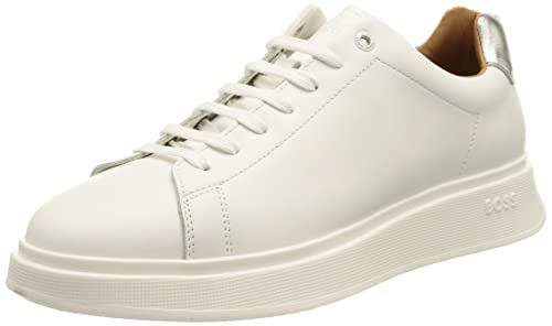 Hugo Boss Men's Sneaker, White100, 12.5